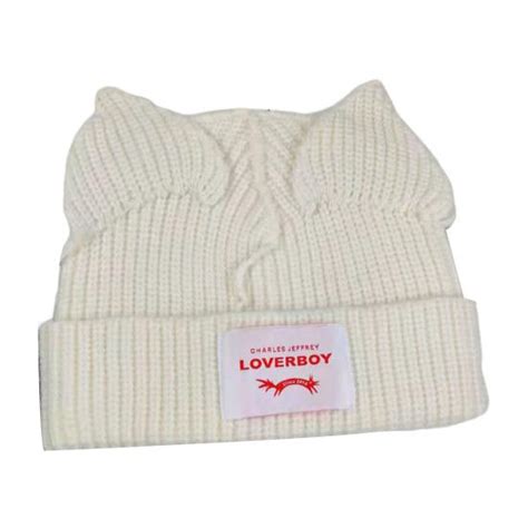 Купити Зимова шапка з вушками зайчика Мила жіноча жіноча модна повсякденна вязана шапка для