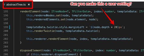 New Explorer Indentation At Root Has Changed Issue Microsoft Vscode GitHub