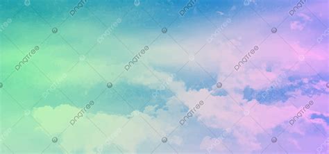 Cloud Sky Vector Background Template Illustration Blue Environment