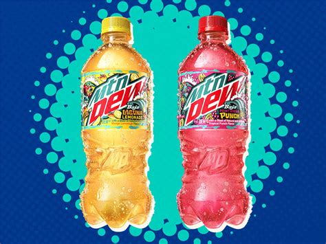 Ricetta Mountain Dew Baja Blast Hard Mtn Dew Reveals Four New Flavors
