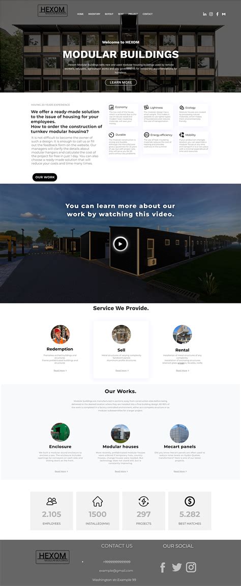 Hexom Modular Buildings On Behance