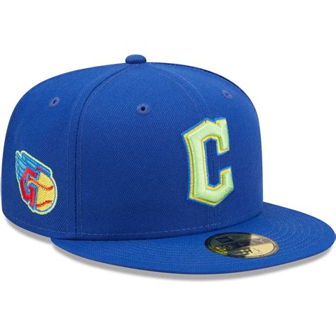 Cleveland Guardians Fitted Hats New Era 59fifty Cleveland Indians Caps