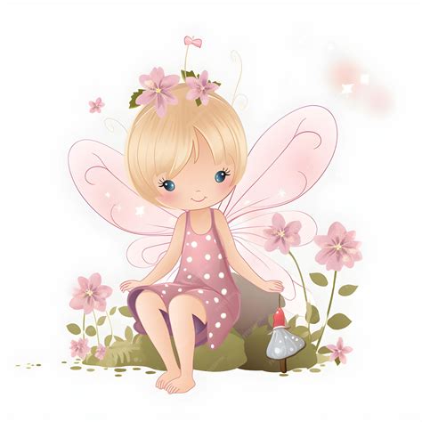 Premium Ai Image Endearing Pixie Art