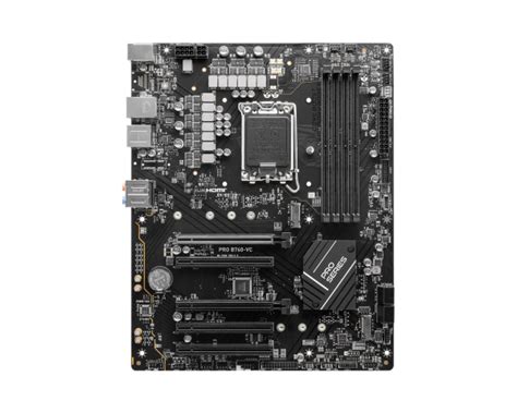 PRO B760-VC | Материнская плата MSI серии PRO