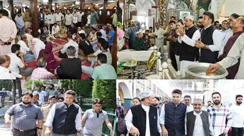 Dc Srinagar Visits Shrine Of Hazrat Sheikh Hamza Makhdoom Ra At