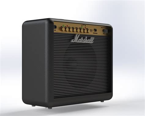 Marshall Amplifier Model Turbosquid 1317247