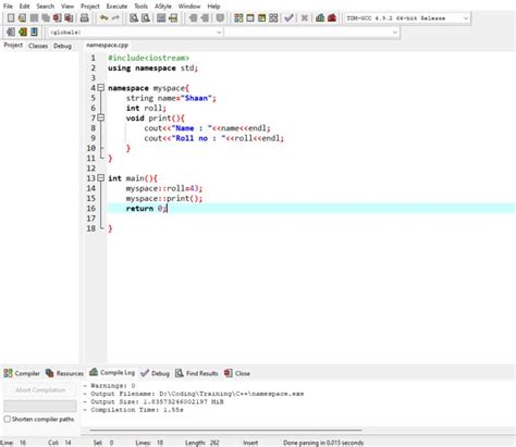 Shahnawaz Hussain On Linkedin 100daysofcode Cplusplus Codingchallenge Namespaces