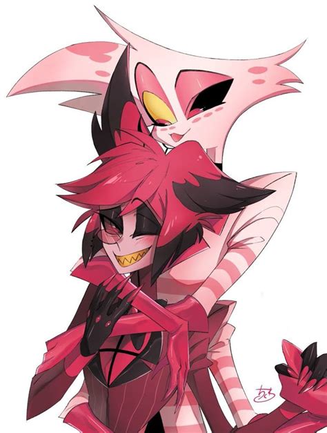 Pin By Eric Alvarez On Hazbin Hotel Alastor X Angel Dust Fanart Monster Hotel Hotel Art
