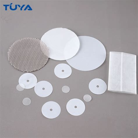 Buy Laser Cutting Nylon Polyester Stainless Steel Mesh Discs Mesh Sheet