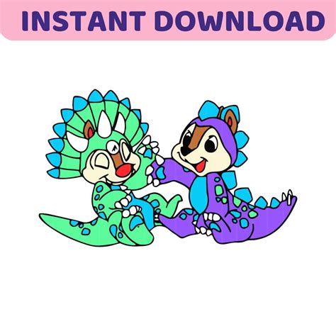 Chipmunk O Saurus Svg Easy Cut File For Cricut Layered By Inspire Uplift