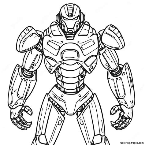 Jaeger Robot Pacific Rim Coloring Page Coloring