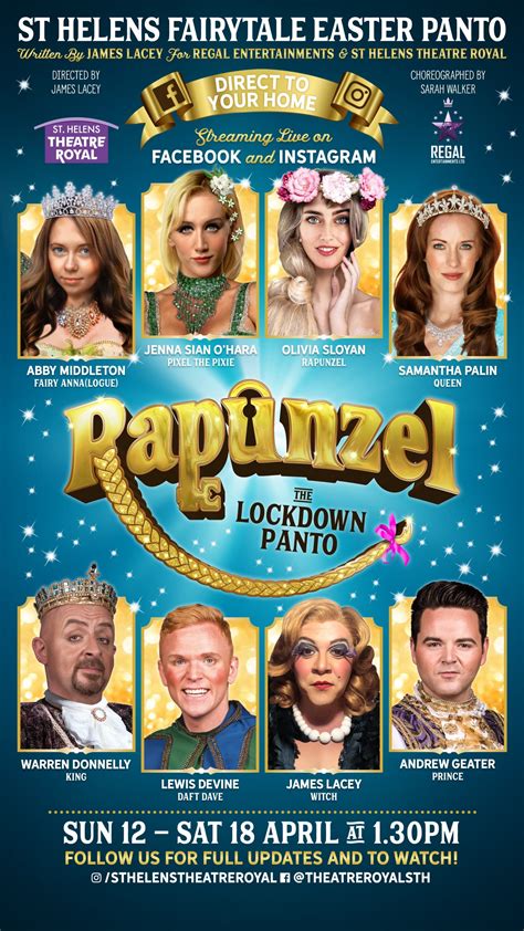 Rapunzel Poster Final St Helens Theatre Royal