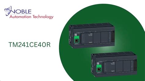 Schneider Tm241ce40r Youtube