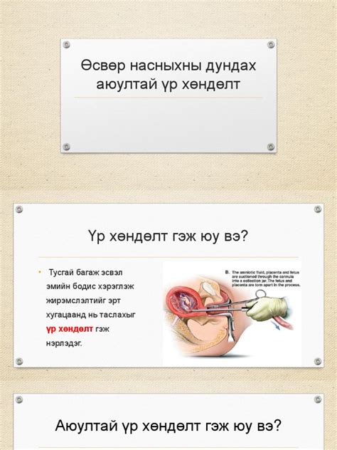 Өсвөр Насныхны Дундах Аюултай Үр Хөндөлт