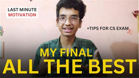 Class 12 Computer Science Final Best Of Luck And Tips🔥 ️ Youtube