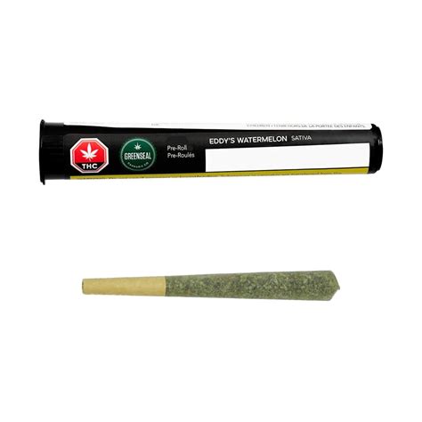 Greenseal Eddys Watermelon Pre Bud Bar Cannabis Dispensary