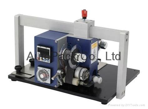 Pneumatic Hot Foil Date Coding Machine PE 300 AutoPack Taiwan Services Or Others Plate
