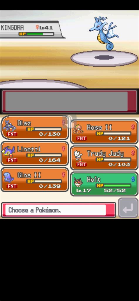 Wyped To Clair Damm Kingdra R Nuzlocke