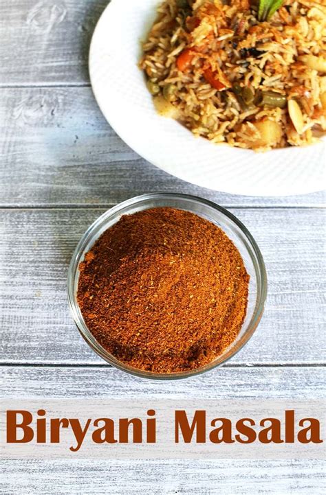 Biryani Masala Powder Recipe A Unique Spice Blend Powder Used For