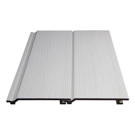 Capped White Color Composite Wall Cladding CO 07