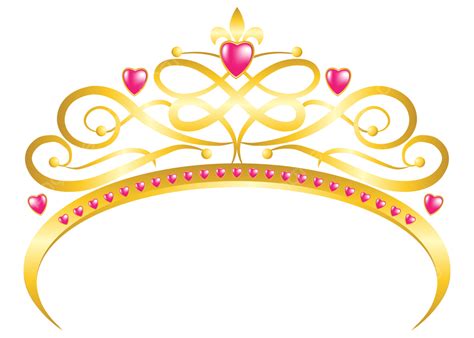 Gambar Clipart Mahkota Putri Dalam Warna Pink Mahkota