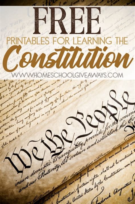 Printable Preamble Constitution