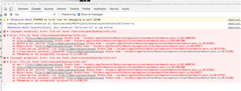 Errors Shown In The Message Box Are Always Also Printed To The Console Issue