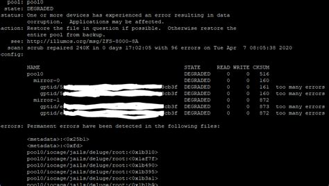 All Drives Degraded Am I Screwed Rfreenas