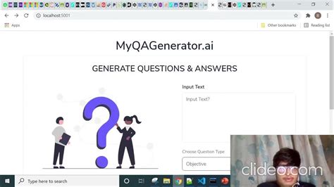 Ai Based Question And Answer Generator Using Python Nlp Flask Youtube