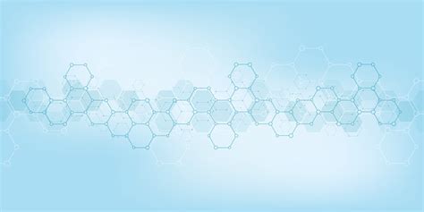 분자 구조 및 화학 공학 기하학적 배경 텍스처 육각형 패턴의 추상 배경입니다 배경 주제에 대한 스톡 벡터 아트 및 기타 이미지