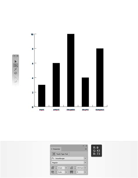 How To Create An Editable Bar Chart In Adobe Illustrator Envato Tuts