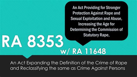 1 Overview Of Ra 8353 And Ra 11648 Laws ” Pptx