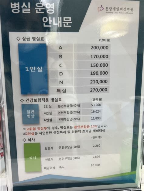 분당제일여성병원 디테일한 제왕절개 수술후기 1편병실선택부터 수술까지 네이버 블로그