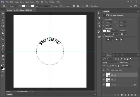 How To Wrap Text Around A Circle With Photoshop Logos By Nick