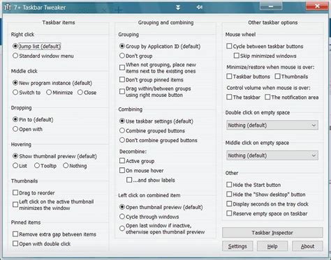 Taskbar Mouse Hover Options Windows 10 Forums