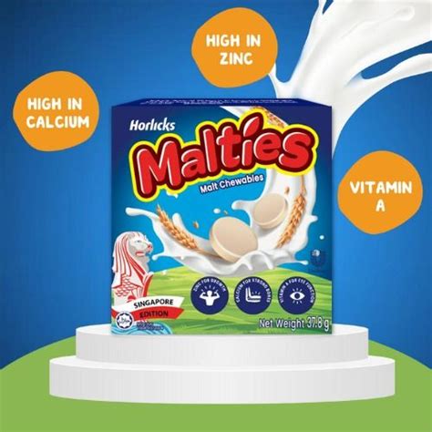 [carton Sale] Horlicks Malties Malt Candy 37 8g X 24 Boxes Food And Drinks Other Food And Drinks