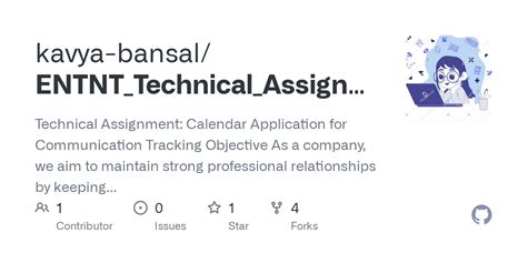 Github Kavya Bansal Entnt Technical Assignment Calendar Application For Communication Tracking