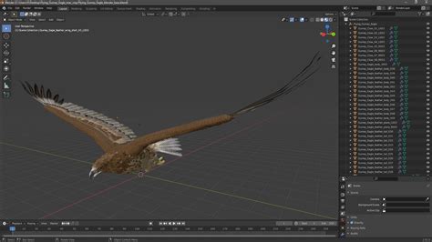 Flying Gurney Eagle Model Turbosquid 2249976