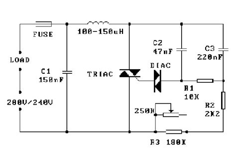 SPEED CONTROLLER FOR AC MOTORS Electrical And Electronics Projects
