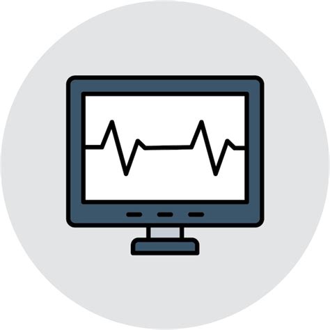 Premium Vector Electrocardiogram Vector Illustration Style