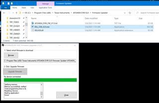 AFE EVM Cannot Connect To EVM After Installing On Windows Data Converters Forum Data
