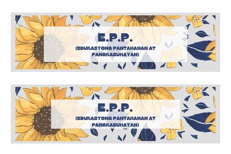 Epp Subject Sticker Pdf