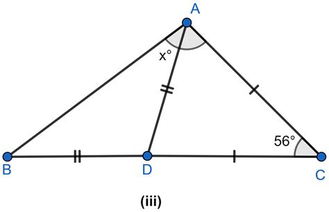 in the following figure find the value of x knowledgeboat