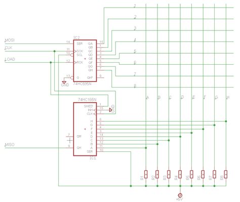 Arduino Need Help In Circuit Diagram Of 88 Reed Switch Matrix