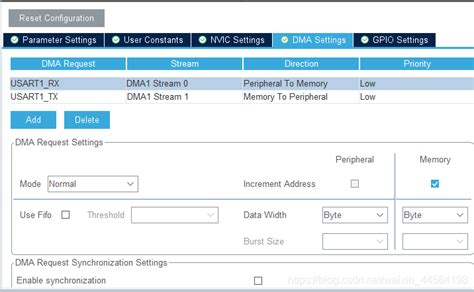 Stm32cubemx配置教程（九）stm32串口dma收发数据cubemx选择引脚变黄 Csdn博客
