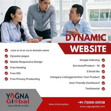 dynamic website design and development at rs 3999 project in coimbatore