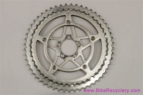Stronglight 49d Chainring Set W Hex Bolts 53t 46t 502mm X 122mm