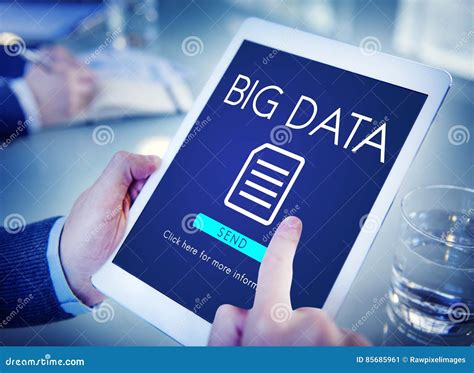 Big Data Information Technology Networking Concept Stock Image Image