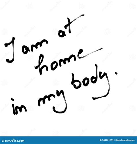 Inspiring Positive Affirmations On White Background Stock Image