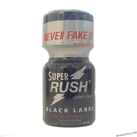 Rush Black Label 10ml Strong Poppers Poppers Online